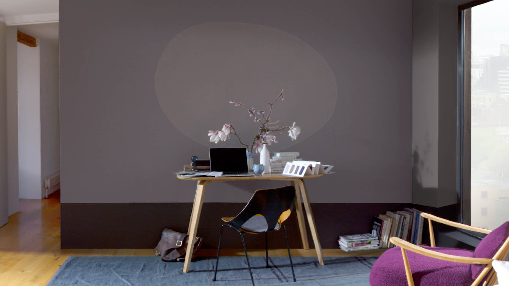 How to paint an oval wall design in 5 easy steps | Taubmanspng